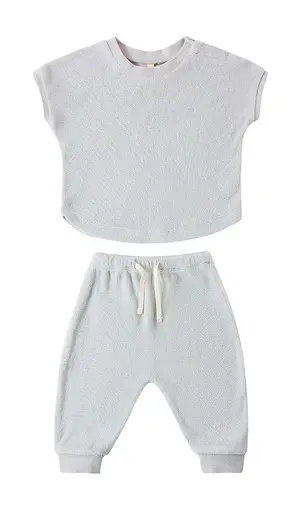 QUINCY MAE Terry Tee & Pant Set