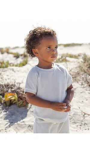 QUINCY MAE Terry Tee & Pant Set