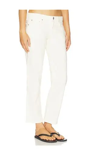 Rag & Bone Harlow Low Rise Ankle Straight Jeans