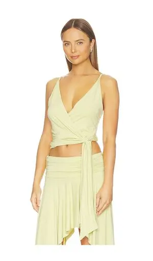 MADISON THE LABEL Kara Wrap Top