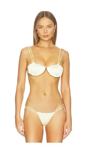 ISA BOULDER Reef Bikini Top - Acid