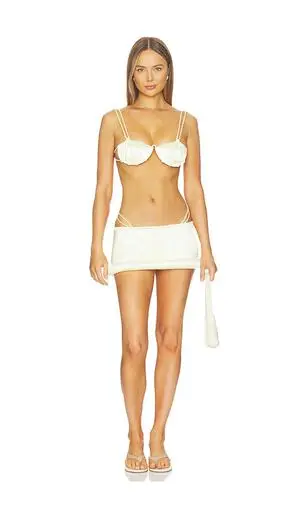 ISA BOULDER Reef Bikini Top - Acid