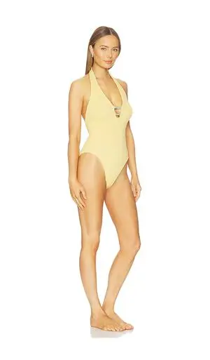 Hunza G Adriana Beaded Swim - Butter
