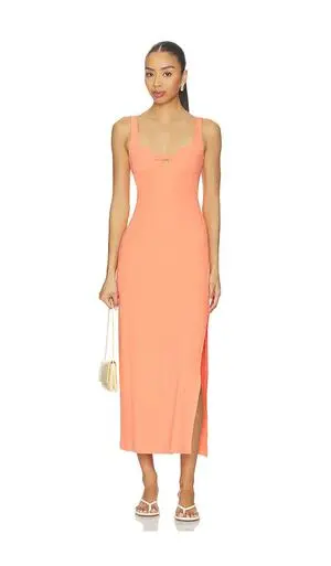 L*Space Alexis Dress In Coral - Fresh Squeezed