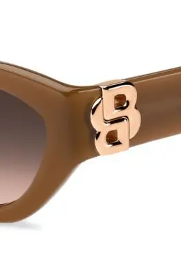 BOSS Sunglasses With Double B Monogram