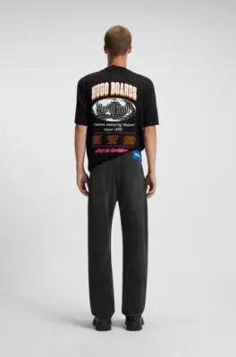 Hugo Regular-fit Jeans In Rigid Denim