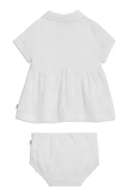 BOSS Baby Dress And Bloomers With Monogram