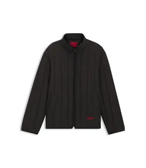 Hugo Logo-detail Quilted Jacket