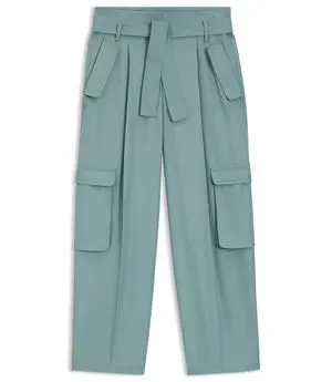 BOSS Relaxed-fit Twill Trousers