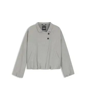 BOSS Regular-fit Sharkskin Blazer