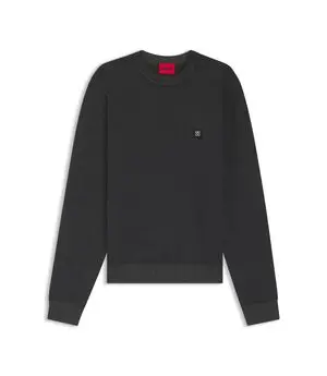 Hugo Knitted Sweater With Logo - Grey