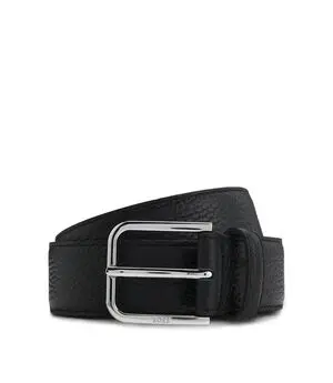 BOSS Pin-buckle Leather Belt - Black