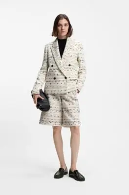 BOSS Regular-fit Striped Blazer