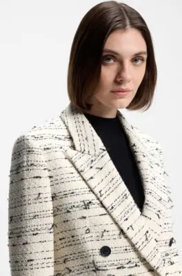 BOSS Regular-fit Striped Blazer