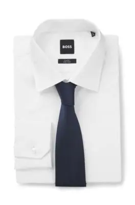 BOSS Jacquard-monogram Silk Tie