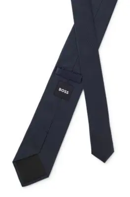 BOSS Jacquard-monogram Silk Tie