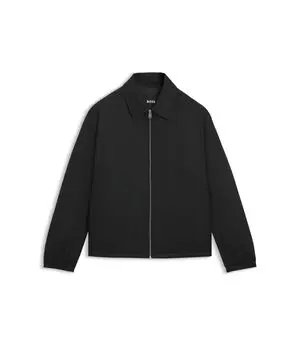 BOSS Micro-monogram Jacket With Water-repellent Finish