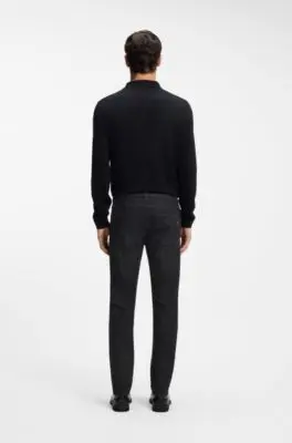 BOSS Delaware Slim-fit Jeans - Black