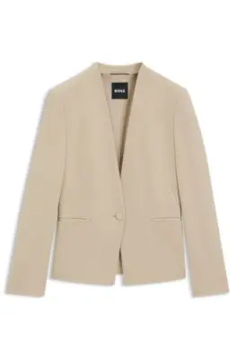 BOSS Regular-fit Blazer In Stretch Jersey