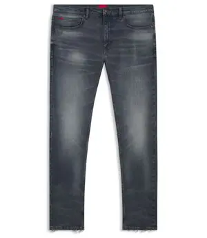 Hugo Ash Extra-slim Fit Stretch Jeans - Blue