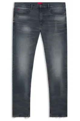 Hugo Ash Extra-slim Fit Stretch Jeans - Blue