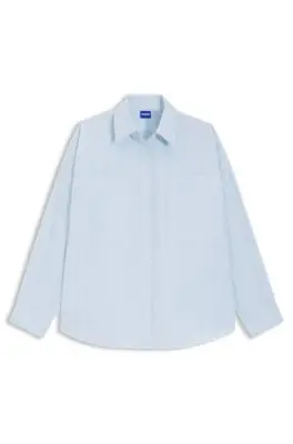 Hugo Striped Relaxed-fit Blouse
