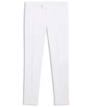 BOSS Slim-fit Stretch Cotton Trousers - White