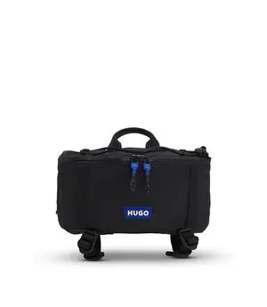 Hugo Belt Bag With Logo - Black