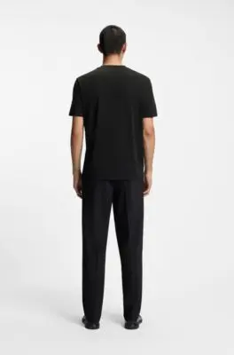 Hugo Printed-artwork T-shirt In Cotton Jersey