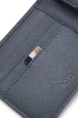 BOSS Wallet With Silver-foil Logo