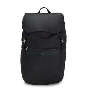 Hugo Twill Backpack With Logo - Black