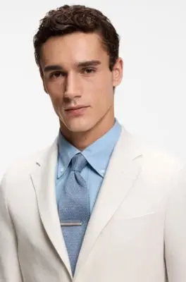 BOSS Slim-fit Jacket In Wool