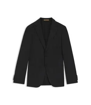 BOSS Slim-fit Jacket In Virgin Wool And Silk
