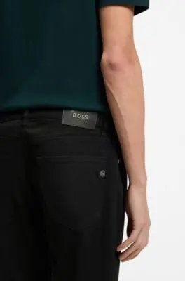 BOSS Maine Regular-fit Jeans - Black