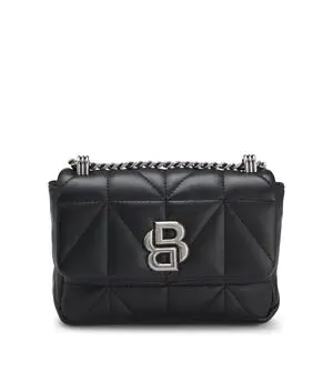 BOSS Small Quilted Shoulder Bag With Monogram
