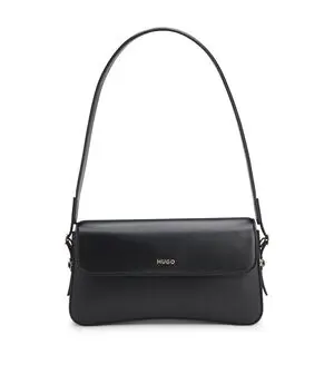 Hugo Logo-lettering Faux Leather Shoulder Bag