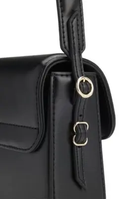 Hugo Logo-lettering Faux Leather Shoulder Bag