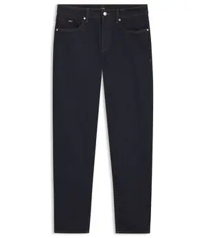 BOSS Delaware Slim-fit Denim Jeans - Dark Blue
