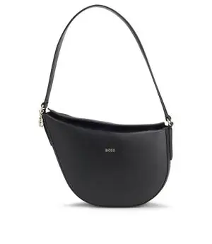 BOSS Hobo Bag With Double B Monogram Charm