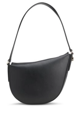 BOSS Hobo Bag With Double B Monogram Charm