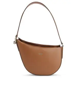 BOSS Hobo Bag With Double B Monogram Charm