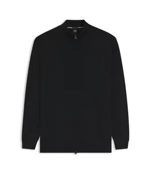 BOSS Extra-fine Merino Wool Cardigan - Black