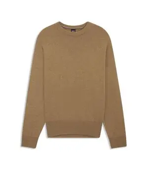 BOSS Virgin-wool Sweater - Khaki
