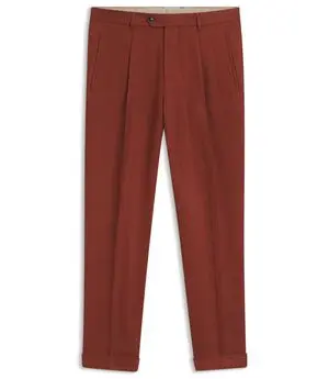 BOSS Regular-fit Linen Trousers
