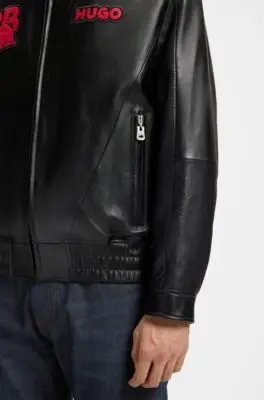 Hugo X Rb Leather Jacket