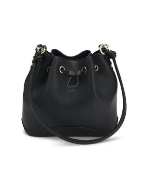 Hugo Faux-leather Bucket Bag With Straps