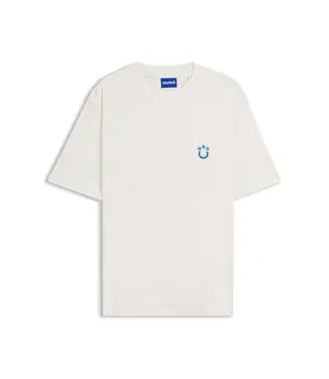 Hugo Cotton-toweling T-shirt With Happy