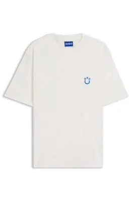 Hugo Cotton-toweling T-shirt With Happy