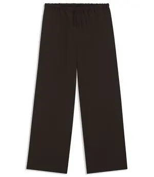 BOSS Drawstring Virgin Wool Pants - Brown
