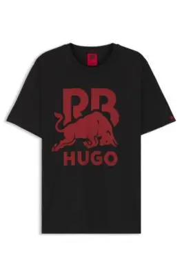 Hugo X Rb Cotton T-shirt With Bull Motif
